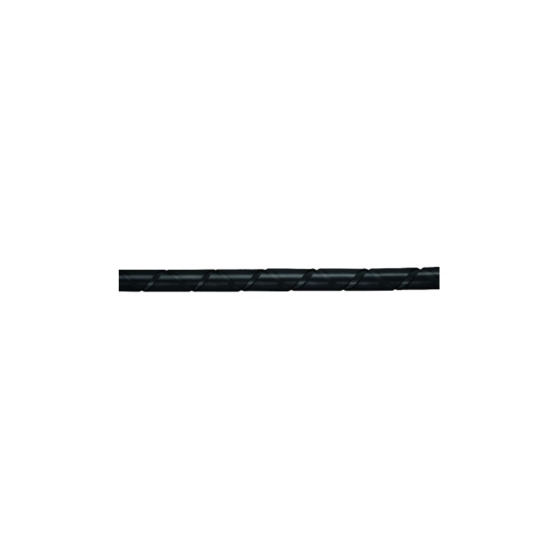 GAINE SPIRALEE PE 20 MM X 10 M NOIRE - FRANCOFA EURODIS GAINE SPIRALEE PE 20 MM X 10 M NOIRE - FRANCOFA EURODIS