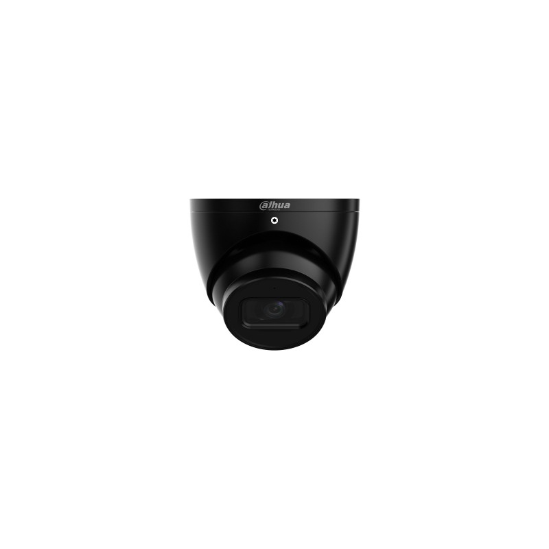 Minidome Turret Ip Noir 4mp F2 8mm Eyeball Wizmind Ir50m Wdr Sd Mic