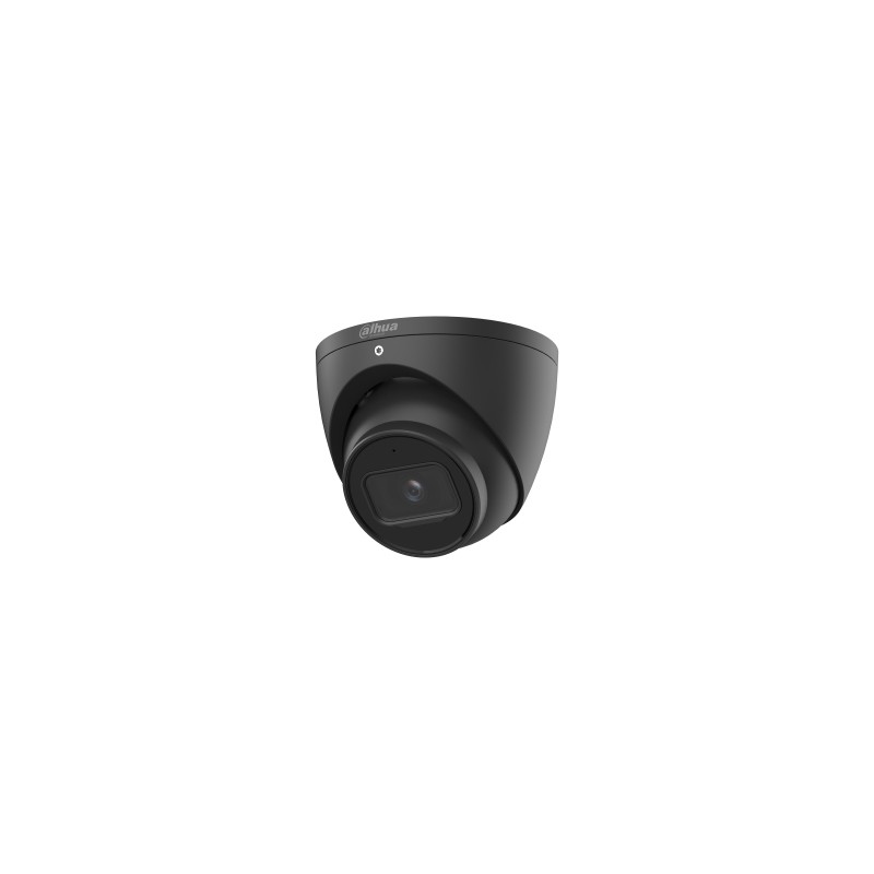 Minidome Turret Ip Noir 4mp F2 8mm Eyeball Wizmind Ir50m Wdr Sd Mic